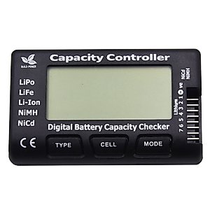 Blomiky 5 in 1 Lipo Li-ion Life NiCd NiMH Battery Cell Capacity Percentage Checker Voltage Tester Battery Balancer Cell Meter 7
