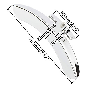 1PCS Single Leg Banjo Armrest Repair Chrome Tone Banjo Parts