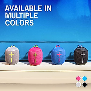 Ultimate Ears WONDERBOOM Wireless Portable Waterproof Bluetooth Speaker with Bigger, Bassy-er 360 Degree Sound, Outdoor Boost Equalizer with Signature Series Shockproof Water Resistant Case