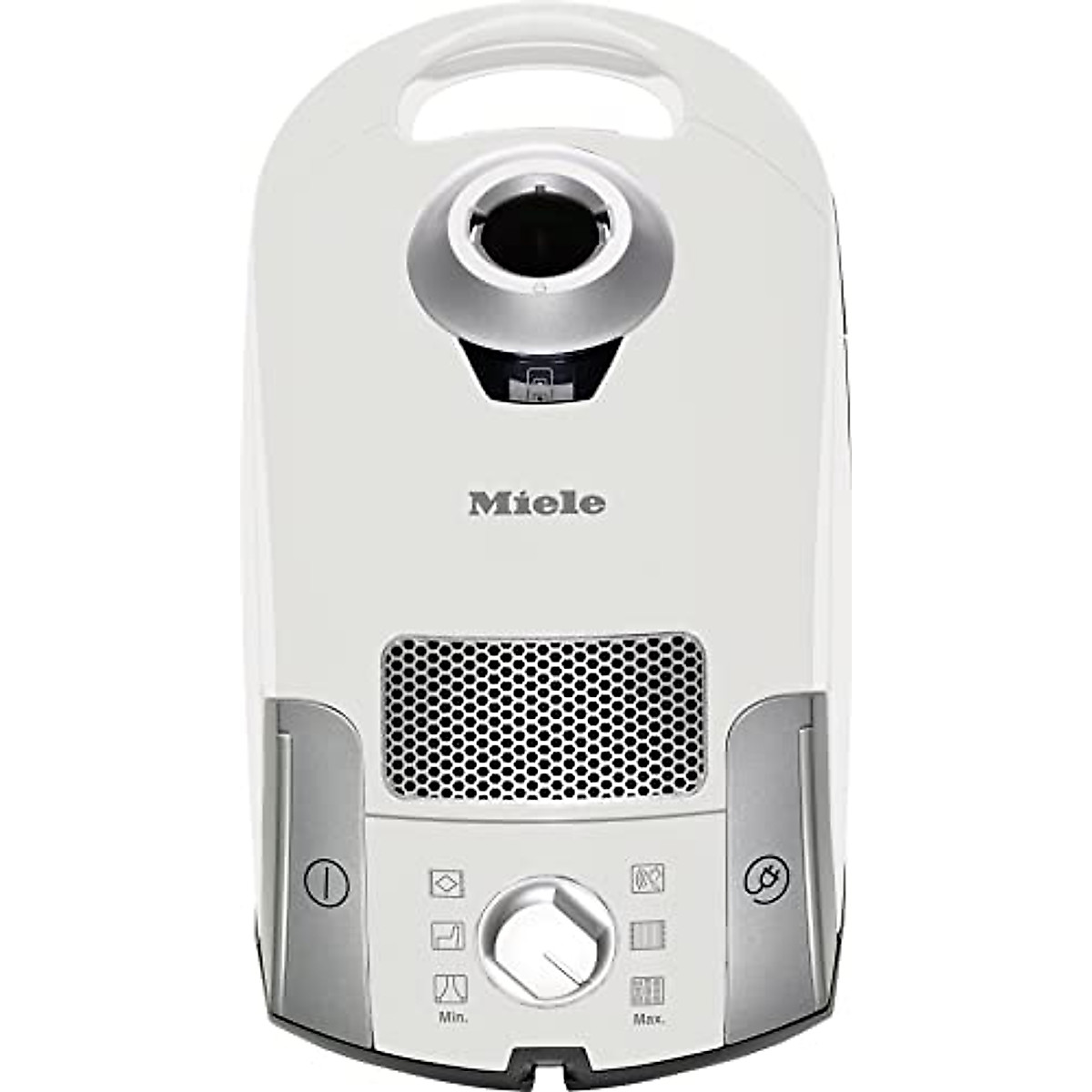 Miele Compact C1 Pure Suction Powerline Canister Vacuum, Lotus White