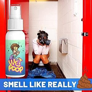 Potent Wet Poop - Highly Concentrated Fart Spray - Extra Strong Stink - Prank Stuff & Joke Toys for Adults or Kids - Non Toxic