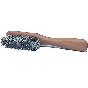 Golden Beards Vegan Beard Brush - Beard Brush Natural Vegetal Bristles - Tampico Bristles made in Germany