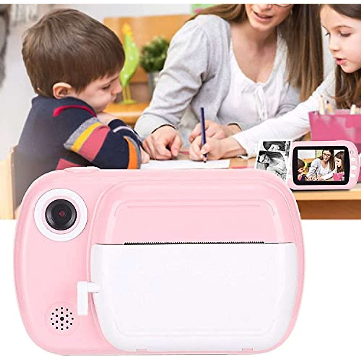 ETATOI Kids Digital Camera - 12MP Children's Selfie Camera Inches Large Screen for Boys and Girls,1080P Rechargeable Electronic Camera