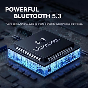 TONEMAC H2 Bluetooth Headphones,Over Ear Bluetooth Headphones,50H Playtime,Lightweight Wireless Bluetooth Earphones,Wireless Headphones with Mic,Deep Bass for Home Office Cellphone PC Ect. (White)