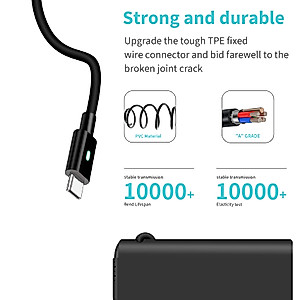Charger for Dell Laptop Computer, 45W USB C Fast Power Adapter for Dell XPS 13 9360 9365 9370 9333 Latitude 7390 2in1 7370 5175 5285 5290 2in1, Inspiron 14 7437 5482, 0HDCY5,04RYWW