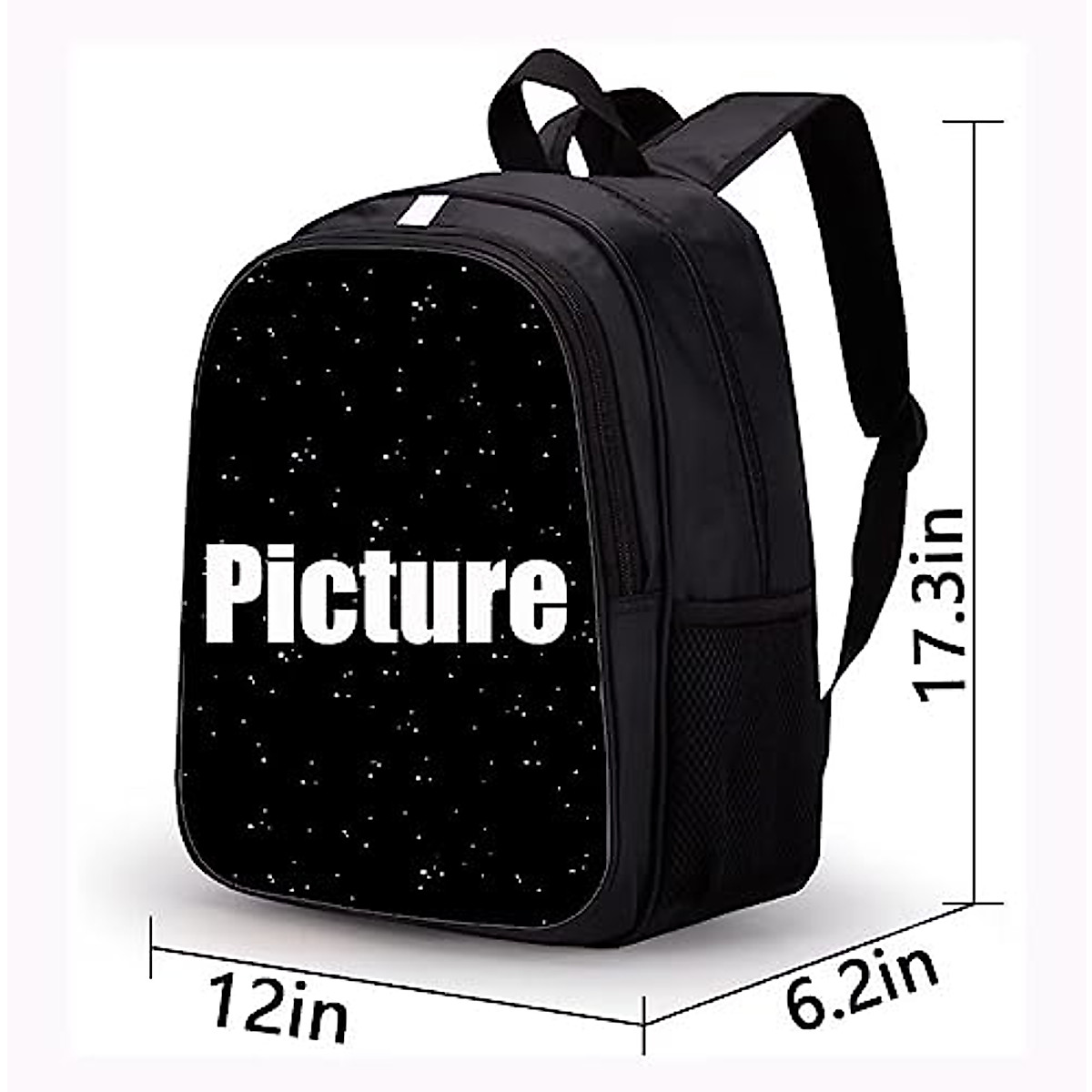 JHMYGSWK Fashion Kids Backpack Large Capacity School Backpack Multiple Pockets Anime Schoolbag-4