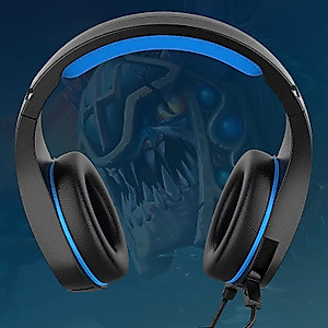 XIXIDIAN Gaming Headset, for PC Surround Sound Headphones with Noise Cancelling Microphone (Color : Red)