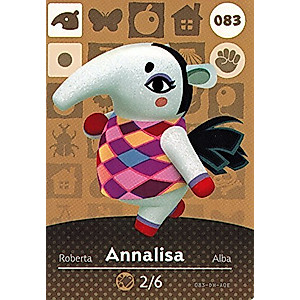 Animal Crossing Happy Home Designer Amiibo Card Annalisa 083/100 by Nintendo