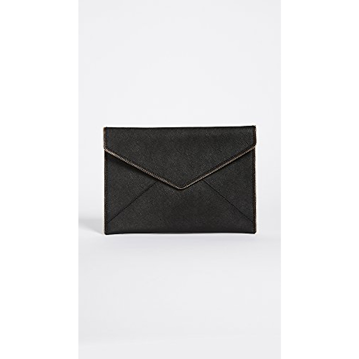 Rebecca Minkoff womens Leo Clutch, Black, One Size US