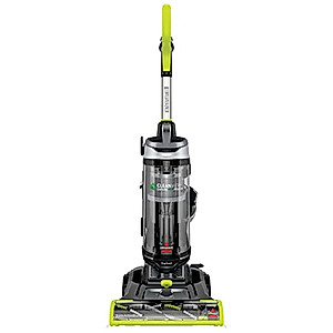 Bissell CleanView Swivel Pet Reach Vacuum Cleaner, Full-Size, Silver,Electric Green