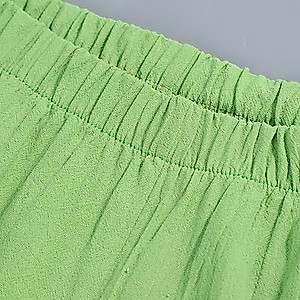 AopnHQ Ladies Slacks and Pants fold Over Yoga Pant Set for Women Summer Womens Cotton Capris Light Weight Jogger Summer high Waist Joggers Womens Trousers Dress Pants