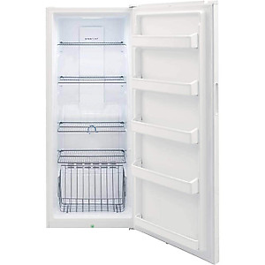 Frigidaire FFFU13F2VW 28 Inch White Freestanding Upright Counter Depth Freezer