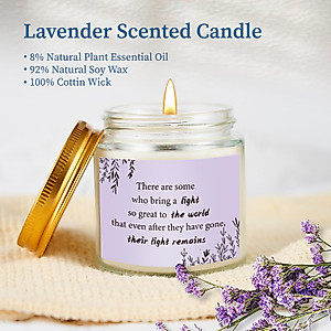 Violet Flower Sympathy Gift Baskets Bereavement Condolences Gifts for Women, Grieving Funeral Gifts Ideas to Express Comfort, Remembrance, Healing, Inspirational Sorry for Your Loss Gifts