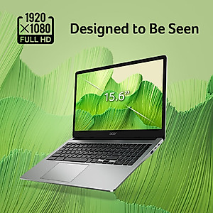 Acer 315 15.6" Chromebook Intel Celeron N4500 1.1GHz 4GB RAM 64GB Flash Chrome OS (Renewed)