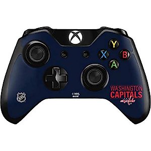 Skinit Decal Gaming Skin Compatible with Xbox One Controller - Officially Licensed NHL Washington Capitals Lineup Design