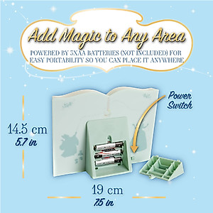 Paladone Cinderella Story Book Light | Officially Licensed Disney Merchandise