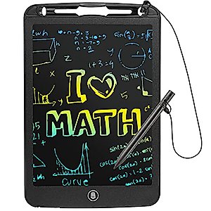 LCD Writing Tablet for Kids, Doodle Board, Drawing Tablet for Kids, 10 inch Toys for Toddler Girls/Boys Learning Drawing Toy for 4 5 6 7 Years Old Kids (Black)