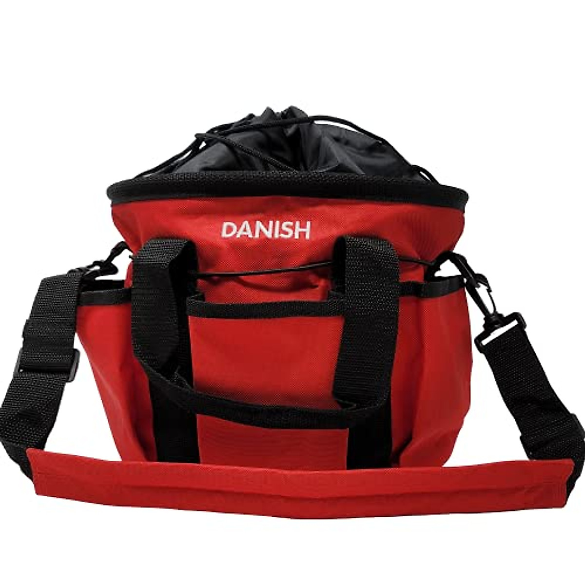 Premium Horse Grooming Kit | 9 Piece Durable Hair groomer Brush Set. Perfect Horse Gift For Beginners or Professional (Red)