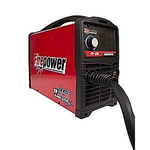 FIREPOWER 1445-1935 35i Portable Plasma Cutter for Steel, Stainless Steel, Brass, Aluminum, 2.8" Color LCD Panel, Torch Trigger 2T/4T Function, Grate/Plate Cutting, 5/8" Max Cut, 35 Amps, 208/230 VAC