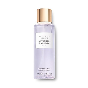 Victoria's Secret Lavender Vanilla Body Mist, Body Spray for Women (8.4 oz)