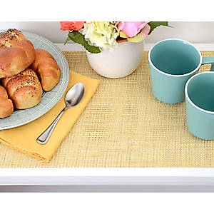 Magic Cover Weave Non-Adhesive Liner for Shelves, Drawers and Counter Tops, 12 inches by 4 feet, Lattice Natural