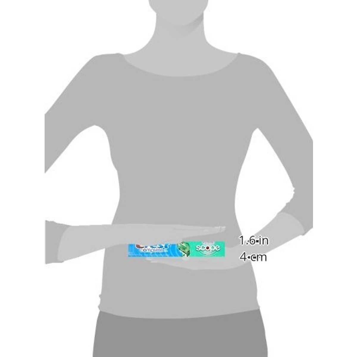 Crest Toothpaste Plus Scope Whitening Minty Fresh (Pack of 2)