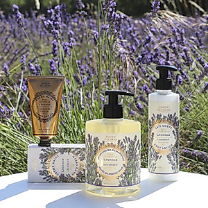 Panier des Sens - Lavender Body Lotion for Dry Skin - Hydrating Body Cream for Women - Nourishing Fluid Body Moisturizer with Shea Butter & Olive Oil - 97% Natural Ingredients Body Care - 8.45 Floz