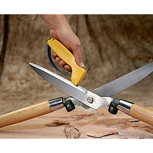 AccuSharp Knife & Scissor Sharpener Combo Pack - Diamond-Honed Tungsten Carbide Rust-Free Sharpener w/Reversible Blades Quickly Sharpen, Restore, Repair & Hone Dull Blades