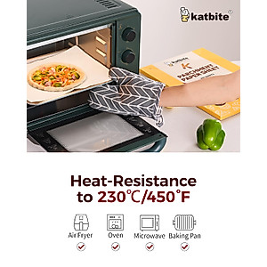 Katbite 200PCS 12x16 In Heavy Duty Flat Parchment Paper, Parchment Paper Sheets for Baking Cookies, Cooking, Frying, Air Fryer, Grilling Rack, Oven(12x16 Inch)