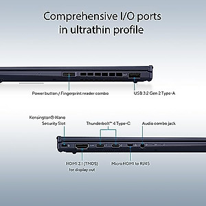 ASUS ExpertBook B9 OLED Ultralight Business Laptop, 14” OLED Display, Intel vPro® Essentials with Intel® Core™ i7-1355U, 2TB SSD, 32GB RAM, Win 11 Pro, All-Day Battery Life, Star Black, B9403CVA-XVE77