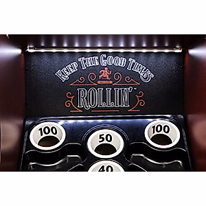 Skee-Ball Arcade Table Machine Game for Home Basement Recreation Room - Deluxe Nostalgic Classic Family Fun of Roll and Score - Made in The USA