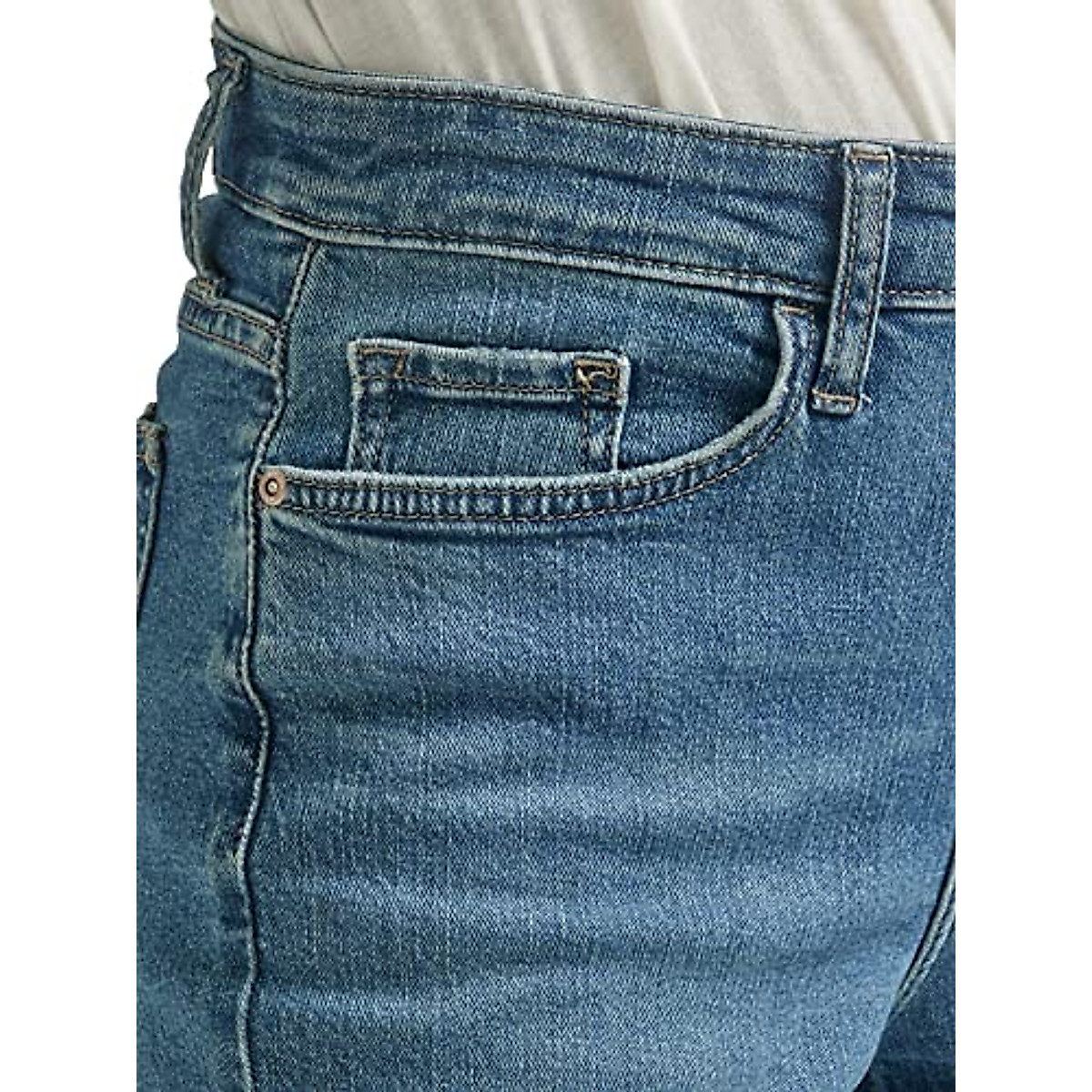 Lee Women's Mid Rise Boyfriend Jean, Standout DX, 14