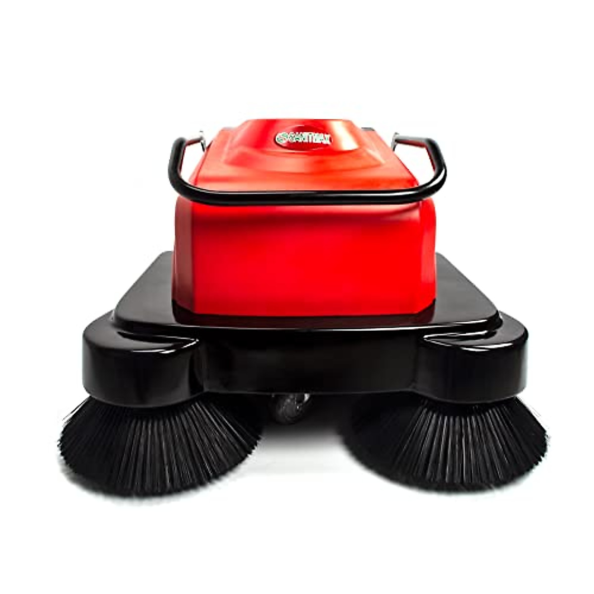 41.3" Walk Behind Industrial Floor Sweeper, Battery-Operated, Triple Brush, 64500 sqft/h
