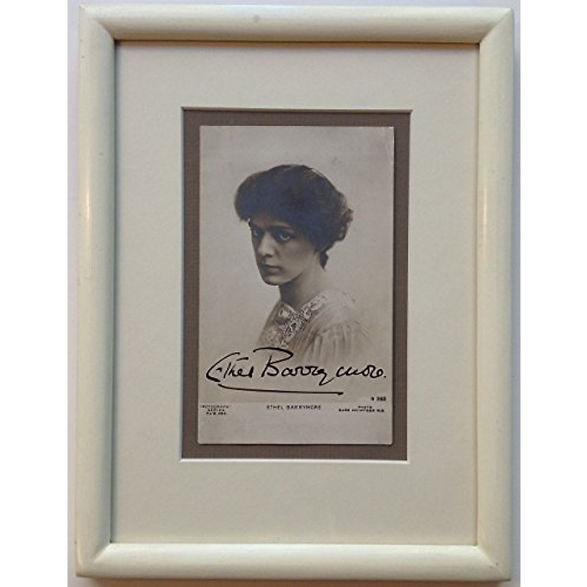 Framed Signed Photo-postcard