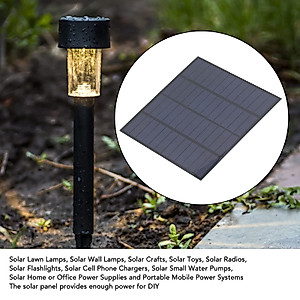 Mini Portable Solar Panel 12V 3W Small Polysilicon Solar Panel Cell Module Charger Outdoor DIY Solar Panel