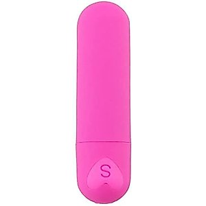 Waterproof 10 Modes Quiet Powerful Handheld Electric Bullet Tool Personal Body Relaxation Gift for Woman Men,Portable Bullet Setiing Massage Ball Female Toys,Foot Back Neck Massage Tool (Rose Red)
