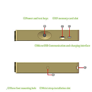 Hopoocolor OHSP350UV Irradiance Spectrometer UV Tester 230-850nm