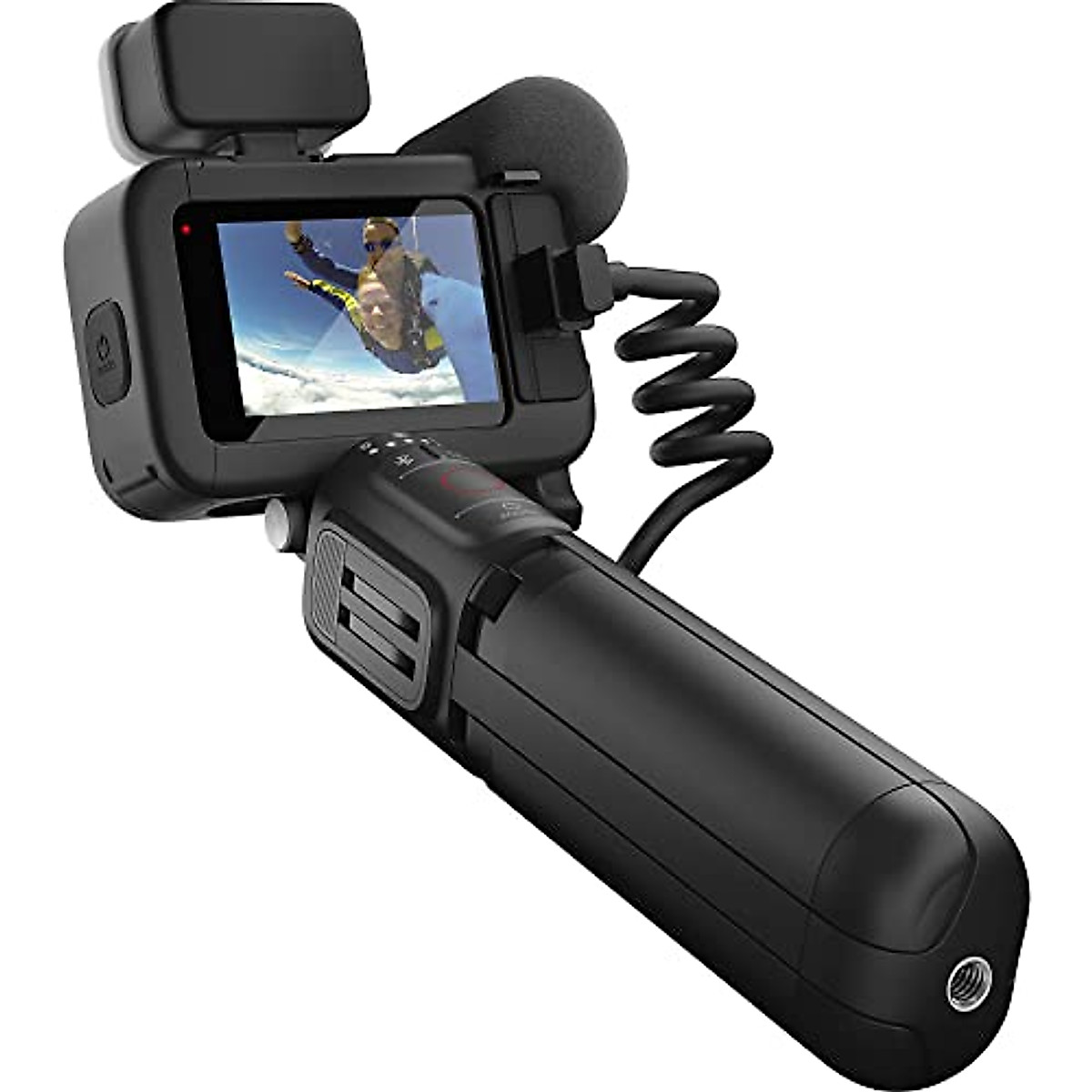 GoPro HERO11 Black Creator Edition - Includes Volta (Battery Grip, Tripod, Remote), Media Mod, Light Mod, Waterproof Action Camera + 64GB Card, 50 Piece Accessory Kit and 2 Extra Batteries