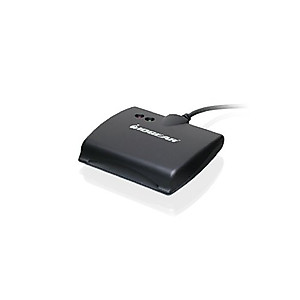 IOGEAR USB Smart Card Access (CAC) Reader - TAA Compliant - DOD/Government/Healthcare/Banking/Entertainment/Secure Network Login - Compatible With Mac, Win, Linux - GSR202