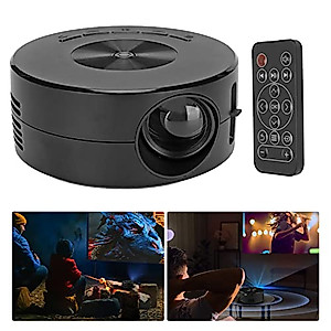 Mini Pocket Projector, Smart Portable Movie Projectors Built in Rechargeable Battery & Speaker, 1080P Video Travel Projector