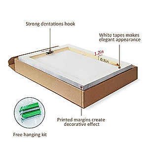 SUMGAR Dog with Angel Canvas Wall Art Abstract White Prints Animal Artwork Golden Retriever Lover for Bedroom Living Room Bathroom, 12 x 16 in