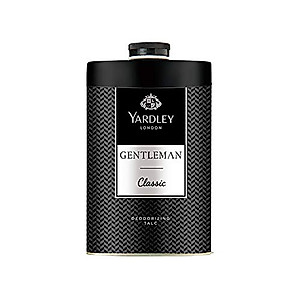 Yardley London Gentleman Deodorising Talc Talcum Powder for Men 100Gm