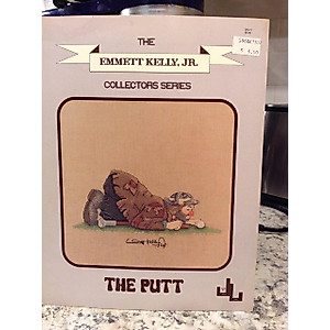 THE EMMETT KELLY JR COLLECTOR SERIES THE PUTT COUNTED CROSS STITCH PATTERN