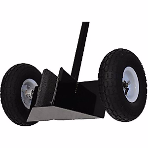 KEA DDC100 Door Dolly: Sturdy All Steel Upright Dolly with 10" Pneumatic Wheels
