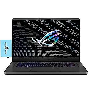 ASUS ROG Zephyrus G15 Gaming Laptop 15.6" 240 Hz QHD (2560x1440) (AMD Ryzen 9 6900HS 8-Core, 40GB DDR5, 1TB PCIe NVMe SSD, GeForce RTX 3080 8GB, RGB KYB, WiFi 6E, Win 11 Pro) w/Dockztorm Hub