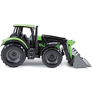 Lena Tractor Deutz-Fahr Agrotron 7250 Ttv Farm Toy, Realistic Scoop Lifts and Moves Like Its Real-World Counterpart