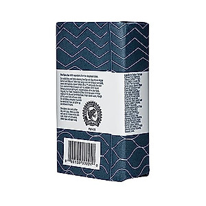 Oars + Alps Blue Charcoal Exfoliating Men's Bar Soap, Dermatologist Tested and Made with Clean Ingredients, Travel Size, 1 Pack, 6 Oz