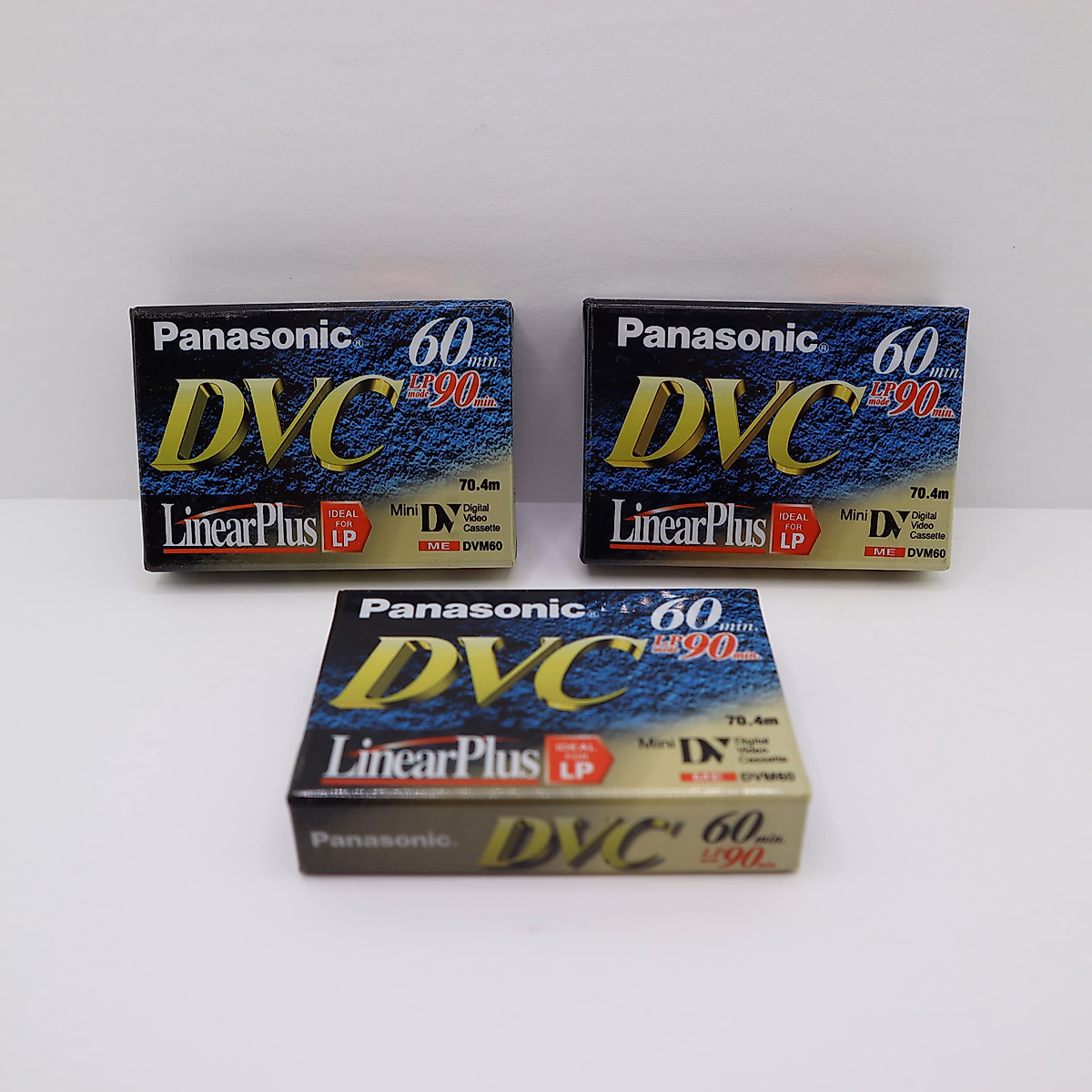 Panasonic AY-DVM60EJ3 MiniDV Tapes (60 Minute, 3 Pack)