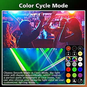 FTL E12 LED Light Bulb Color Changing, 5W 40W Equivalent A15 RGB Light Bulb with Remote Control, Warm White to Daylight White 2700K-6000K, 30 Colors RGB E12 LED Bulb Dimmable,Timer, 2 Modes,6-Pack