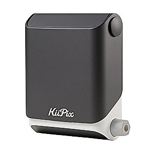 KiiPix Portable Portable Printer & Photo Scanner Compatible with FUJIFILM Instax Mini Film, Black